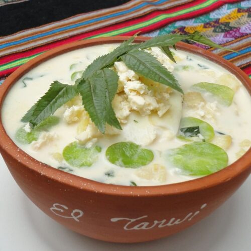 Receta para Hacer Chupe de Habas Peruano Autóctona y Típica