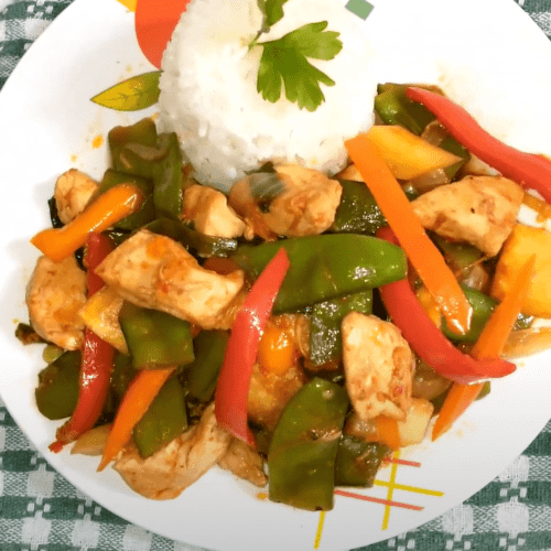 Como Hacer Salteado de Pollo con Holantao Receta Autóctona y Típica