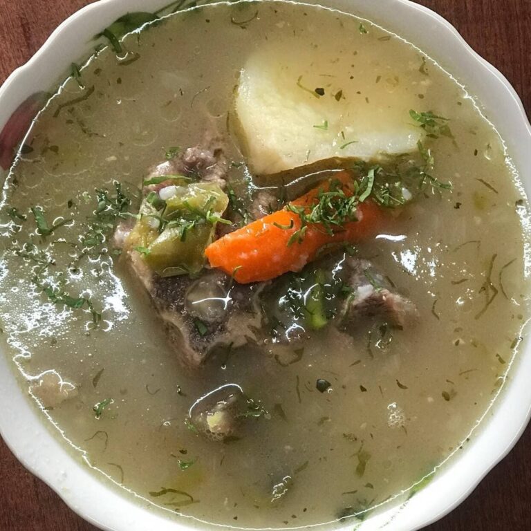 Caldo de Cordero - Comidas Peruanas