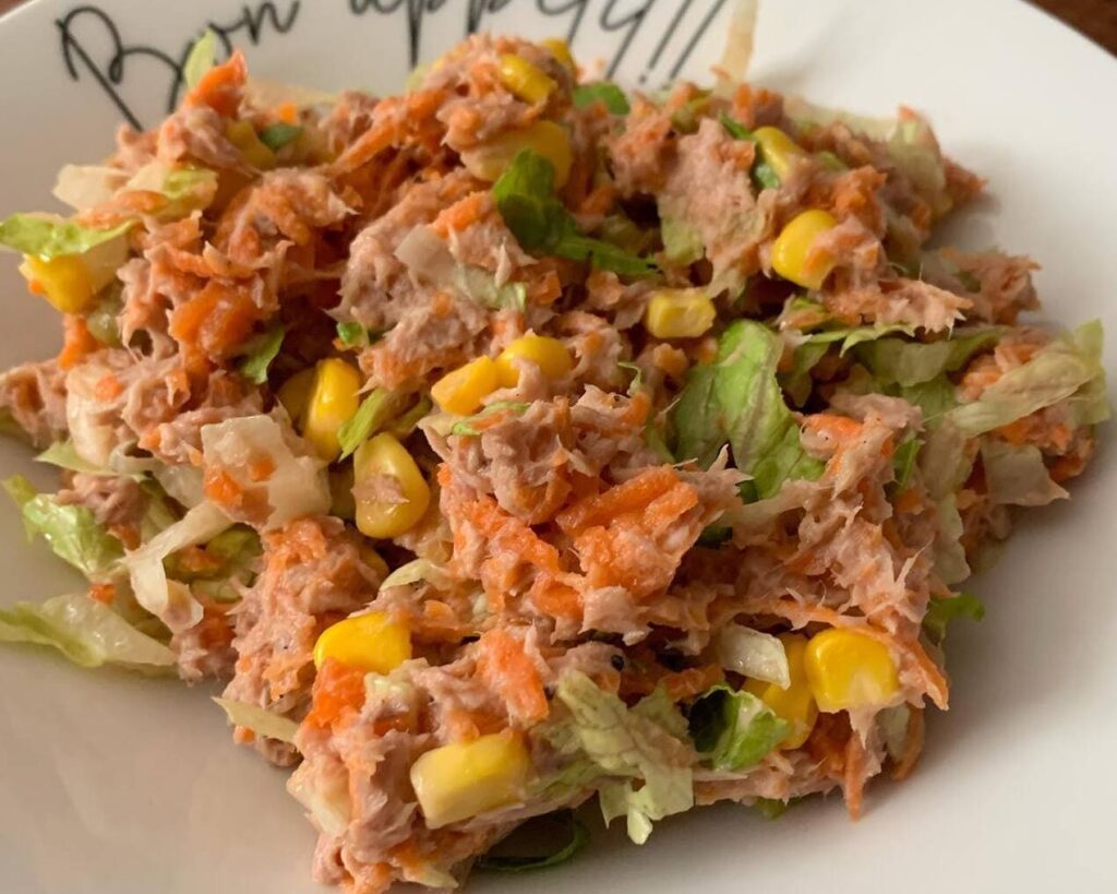 Ensalada de Verduras y Atún - Comidas Peruanas