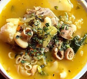 Sopa de Chairo - Comidas Peruanas