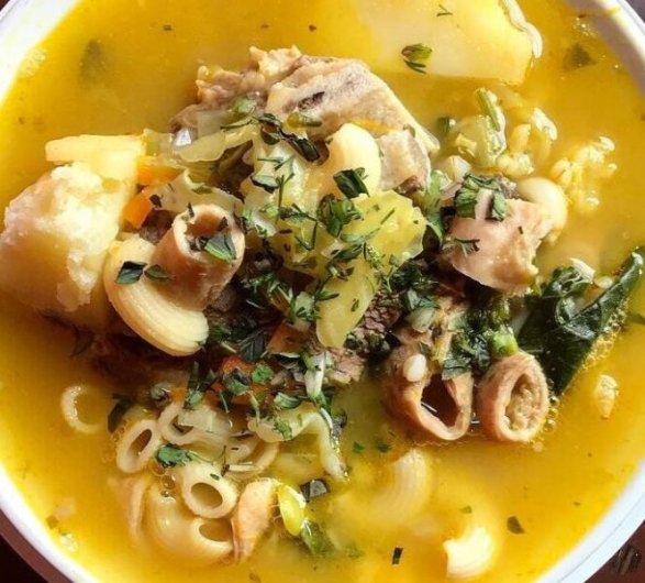Sopa de Chairo - Comidas Peruanas
